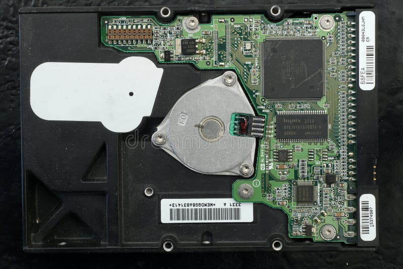 Hard disk drive stock photo. Image of electrical, microchip - 116258824