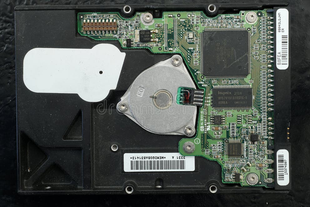 Hard disk drive stock photo. Image of electrical, microchip - 116258824
