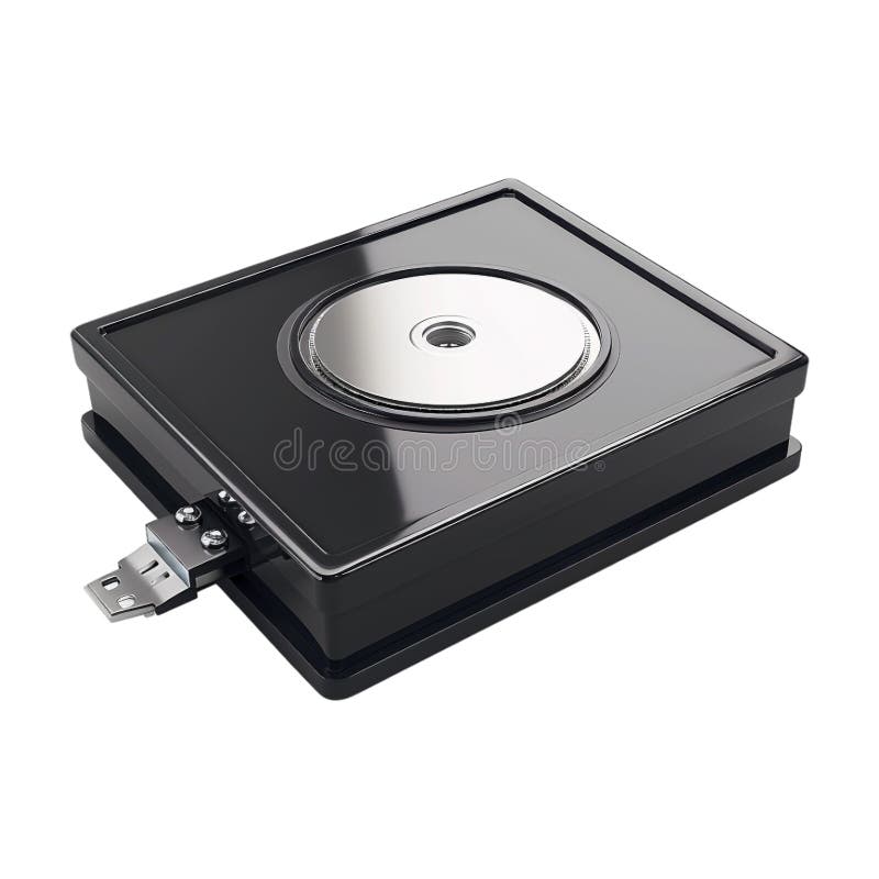Hard Disk or Disk Drive on Transparent Background - Ai Generated Stock ...