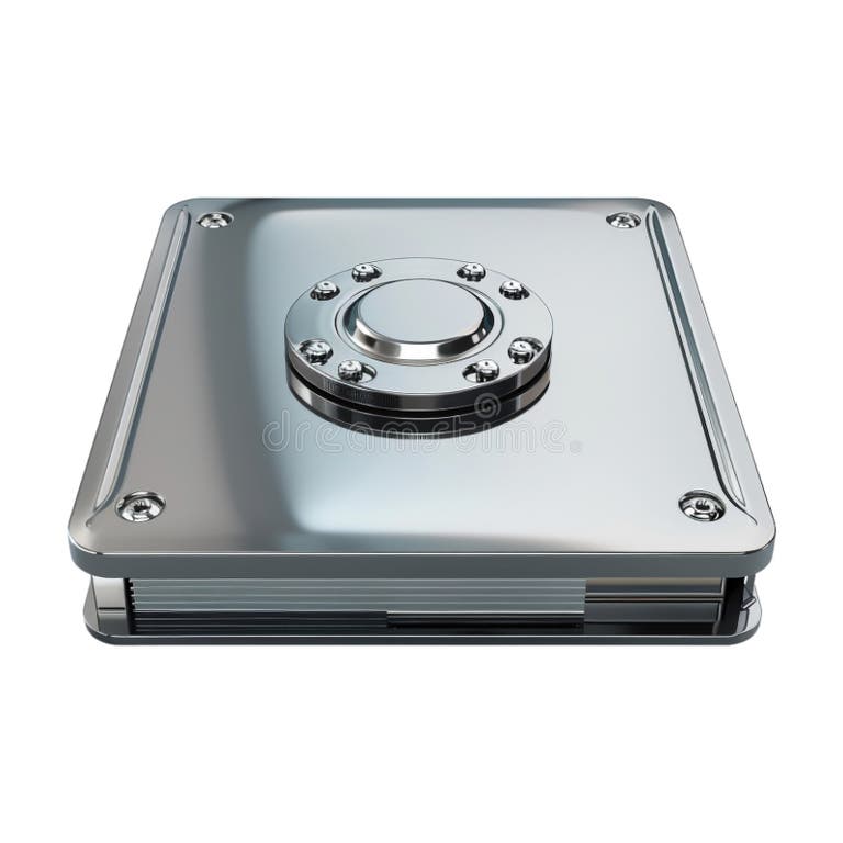 Hard Disk or Disk Drive on Transparent Background - Ai Generated Stock ...