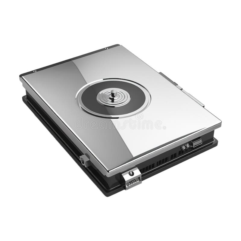 Hard Disk or Disk Drive on Transparent Background - Ai Generated Stock ...