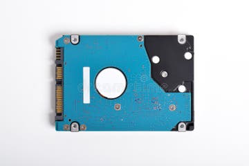 Hard Disk Drive on White Background. Computer HDD Hard Disk Drive Stock ...