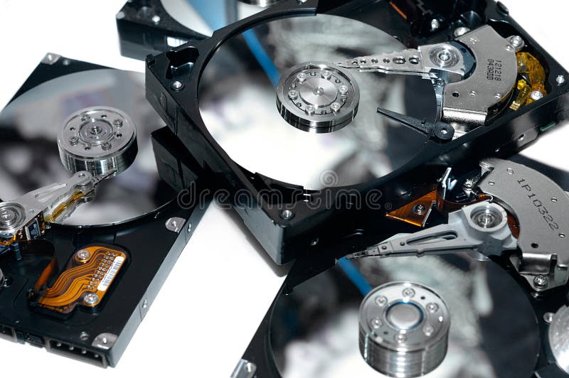 Hard Disk Drives stock image. Image of hard, disk, elements - 13517229