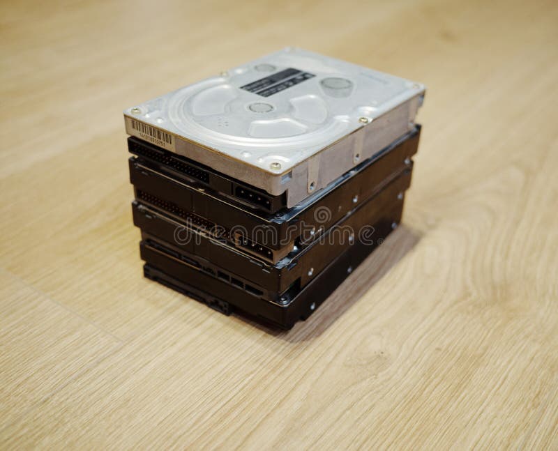 Hard disk drives stock photo. Image of storage, closeup - 219882702
