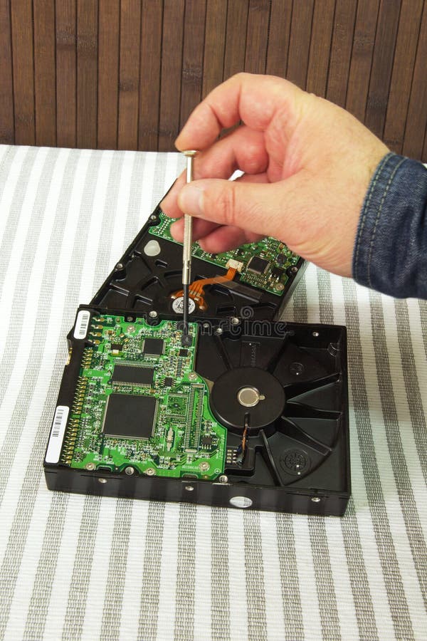 Hard Disk Drives stock image. Image of broken, electronic - 63472667