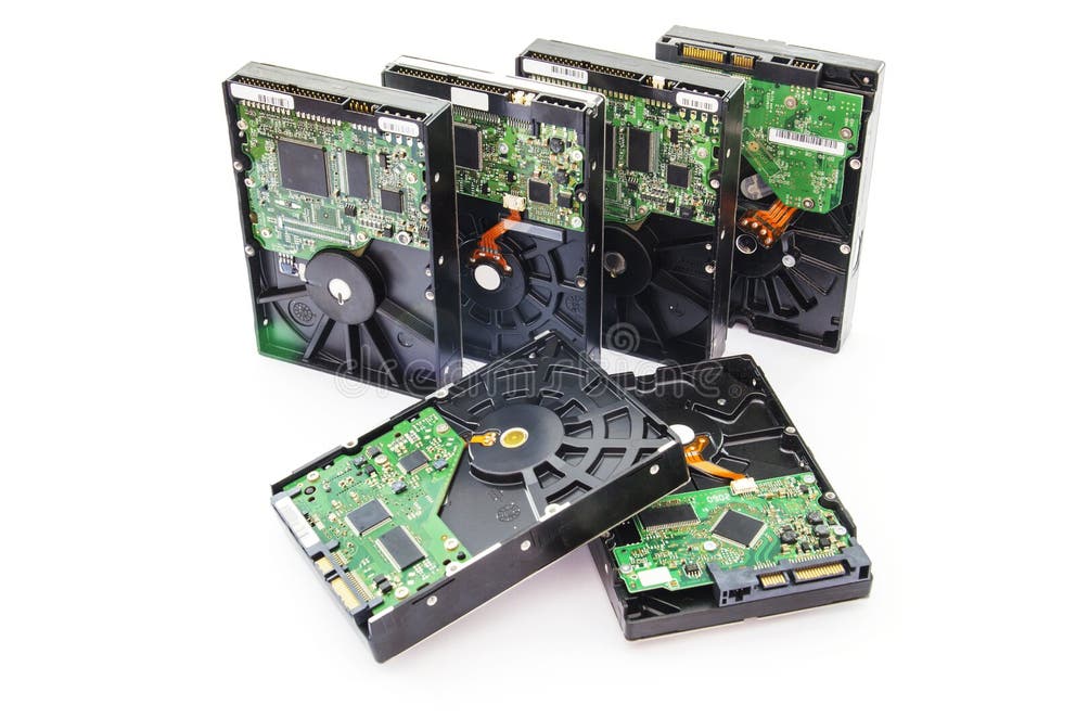 Hard Disk Drives stock image. Image of disc, pile, device - 63472017