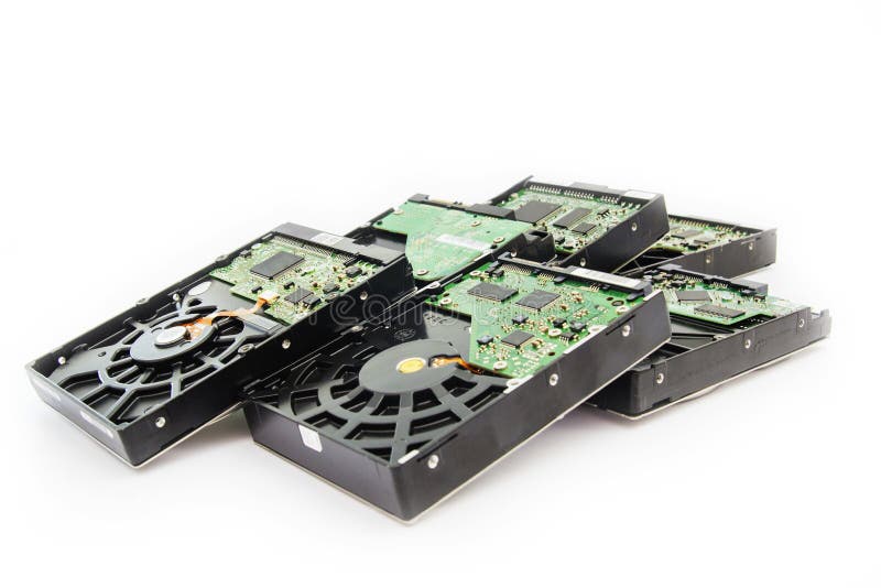 Hard Disk Drives stock photo. Image of hard, drive, pile - 63700510
