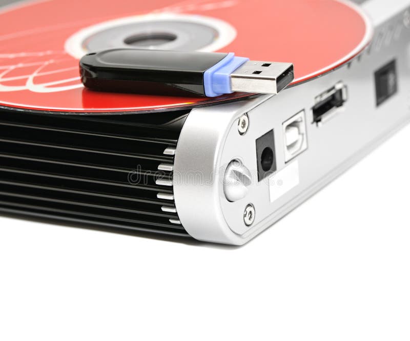 Hard Disk, Flash Memory and Computer Disk Stock Image - Image of ...