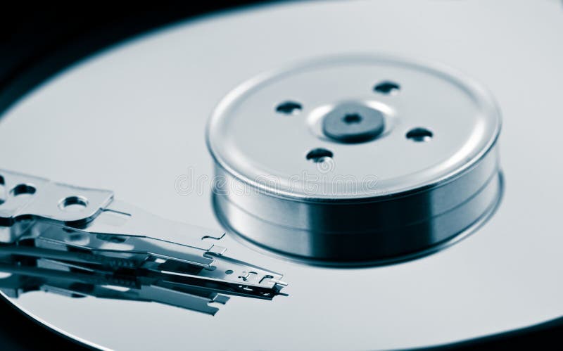 Hard disk head stock image. Image of electronics, magnetic - 10876661