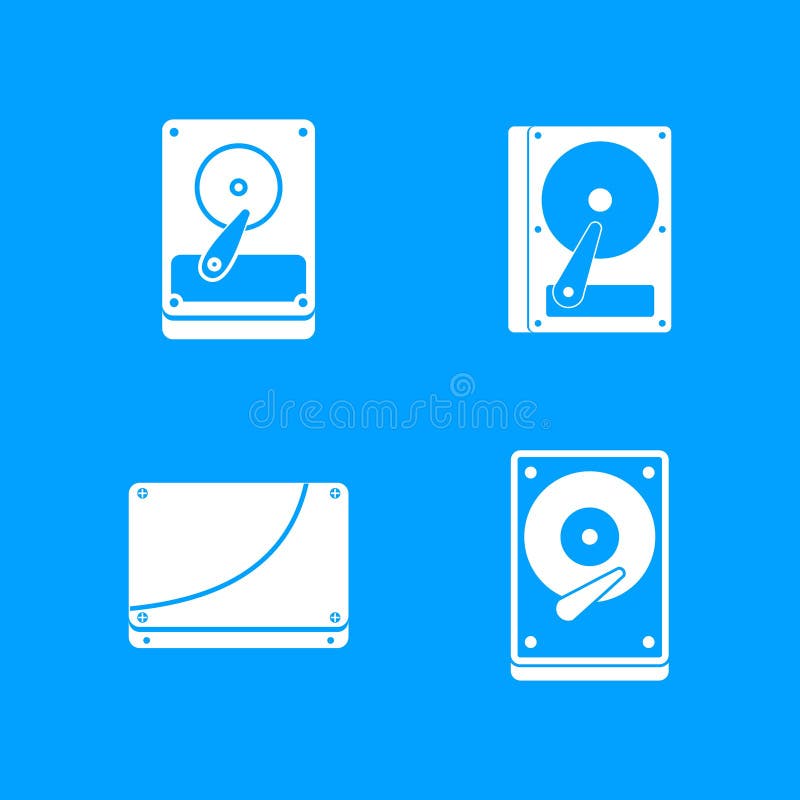 Hard disk isometric icon stock vector. Illustration of digital - 87894881