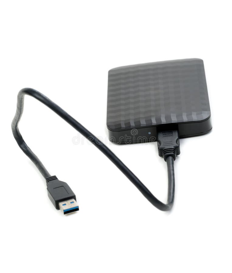 Hard Disk Isolated on a White Background Stock Photo - Image of hard ...