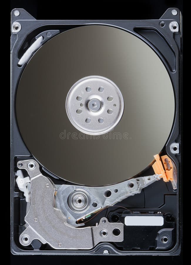 Hard Disk with Moving Head. Stock Image - Image of rotate, copy: 50858791