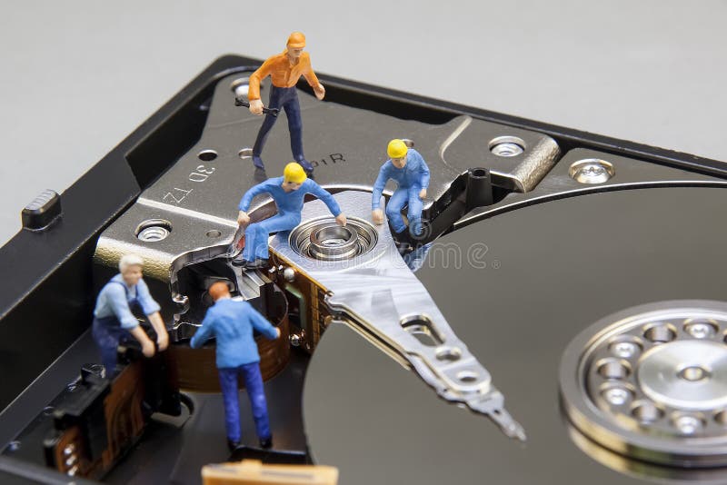 Hard disk repair stock image. Image of watch, maintenance - 89215123