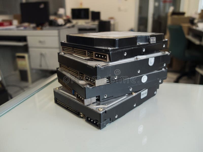 Hard disk stock photo. Image of computer, hard, server - 55328138