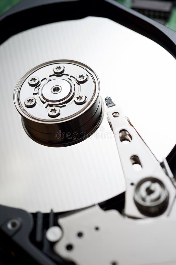 Hard disk view stock image. Image of data, computer - 163957011