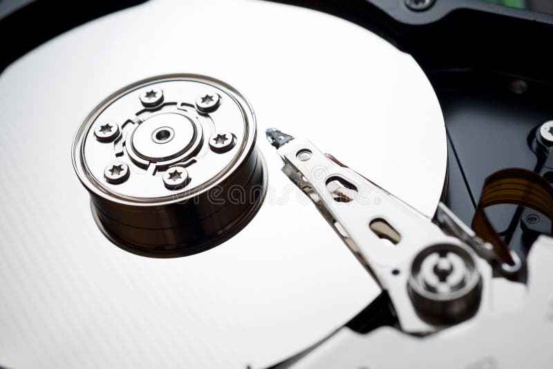 Hard disk view stock photo. Image of hosting, hardware - 163957054