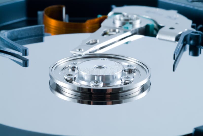 Wet hard drive stock photo. Image of destroyed, head, detail - 157042