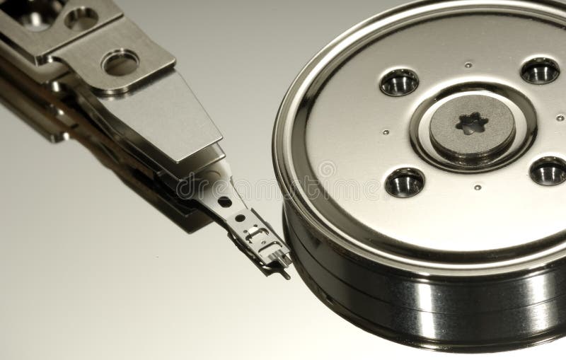 Wet hard drive stock photo. Image of destroyed, head, detail - 157042