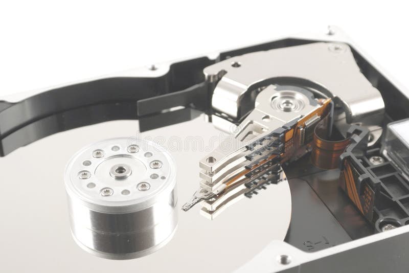 Hard drive for computer stock image. Image of magnetic - 48905757
