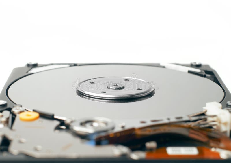 Hard Drive Computer Storage Close Up Stock Photo - Image of speed, hard ...