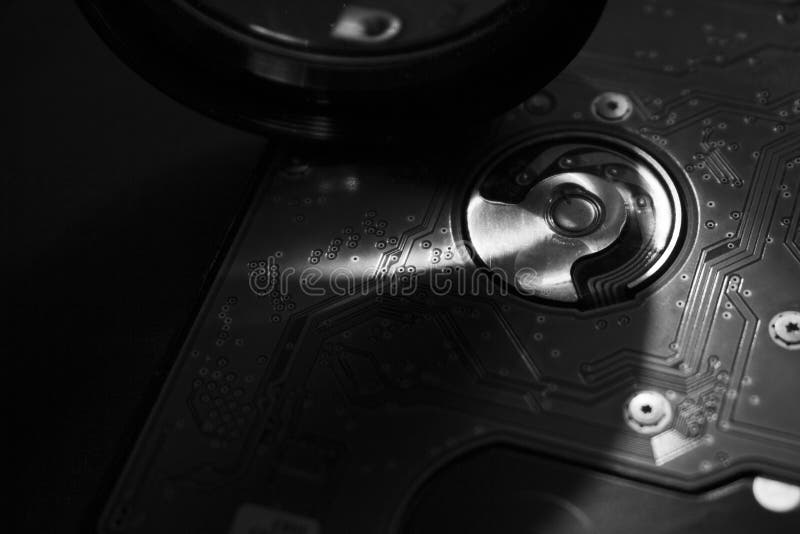 Dark Metal Hard Disk White Stock Photos - Free & Royalty-Free Stock ...