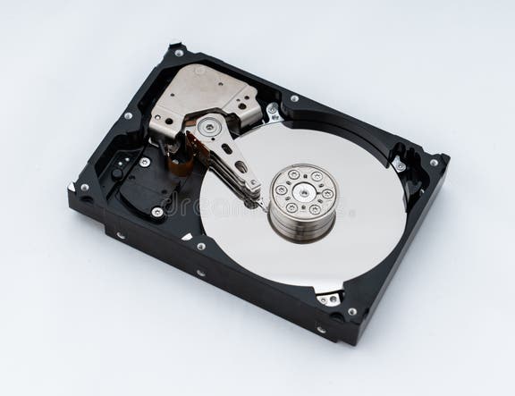 Hard Drive Storage Disc Isolated Stock Image - Image of blue, raid ...