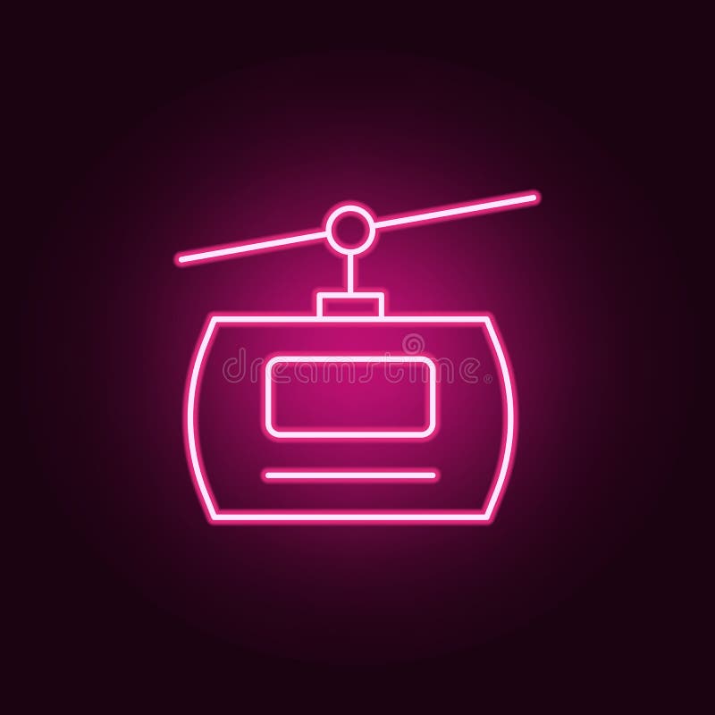 Hard Drive Neon Icon. Simple Thin Line, Outline Vector of Computer ...