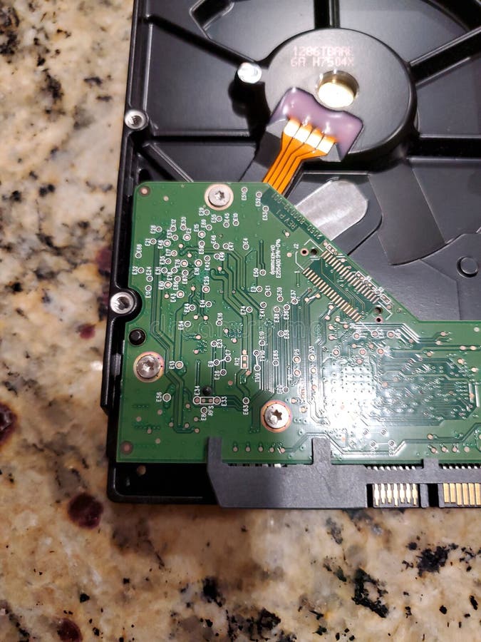 Hard drive inside stock image. Image of light, laptop - 209642213