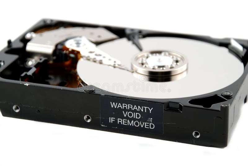 Hard drive interior stock photo. Image of electronics - 10598852