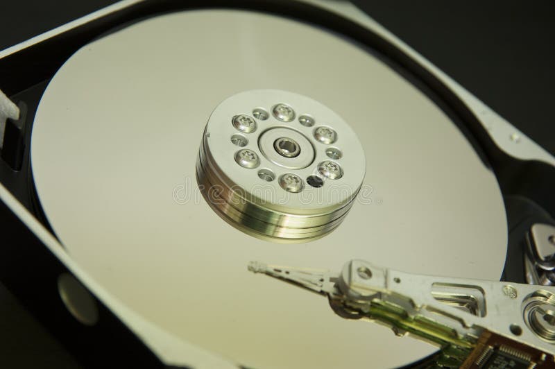 Hard Drive Interior stock photo. Image of electrical - 109670896