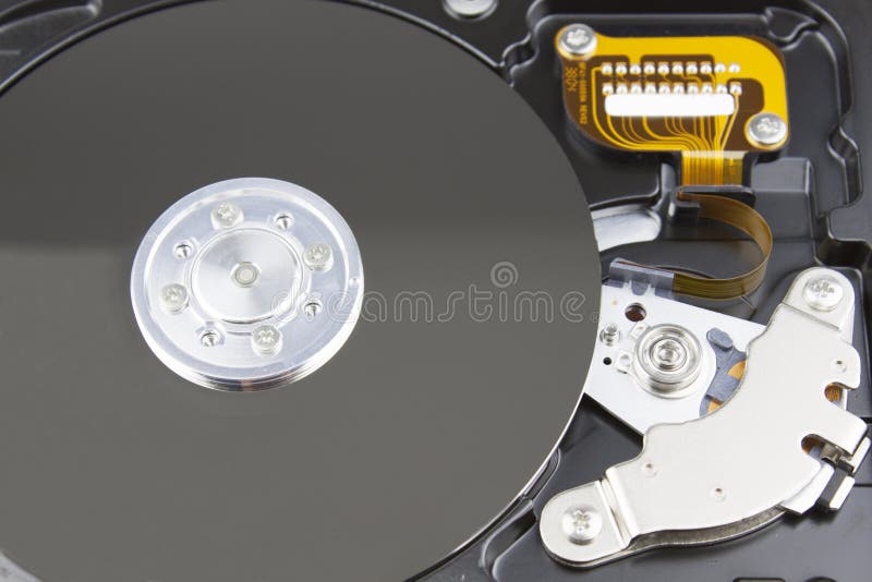 Hard Drive Internal Components Stock Image - Image of software, device ...