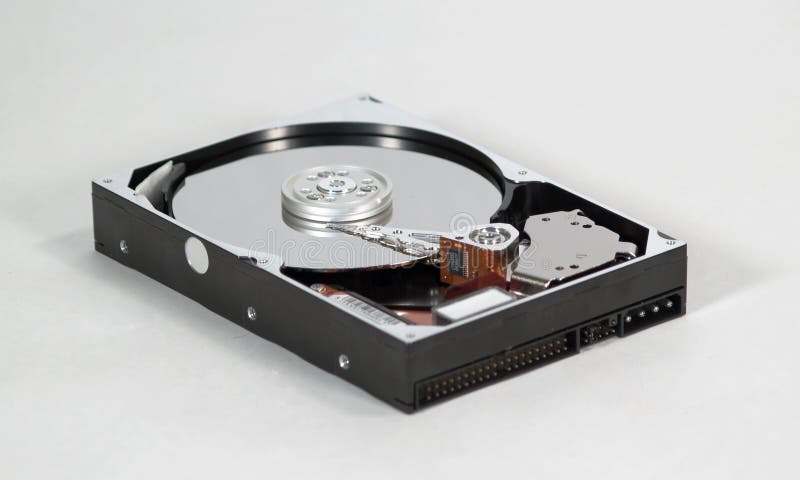 Hard drive low angle stock image. Image of hard, drive - 680915