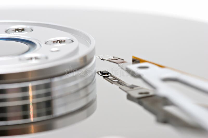 Wet hard drive stock photo. Image of destroyed, head, detail - 157042