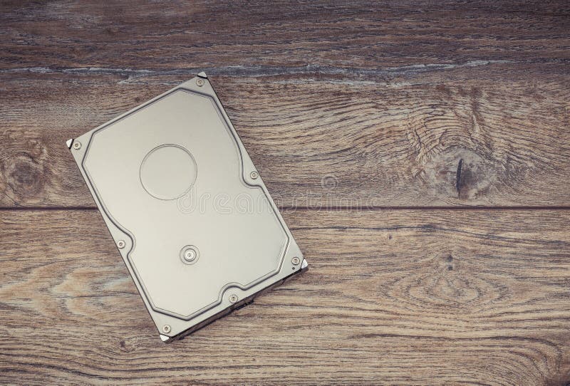 Hard drive on the table stock photo. Image of drive - 116642282