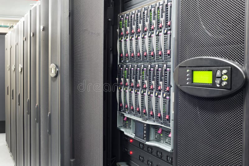 Communication racks stock photo. Image of optical, datacentre - 29513246
