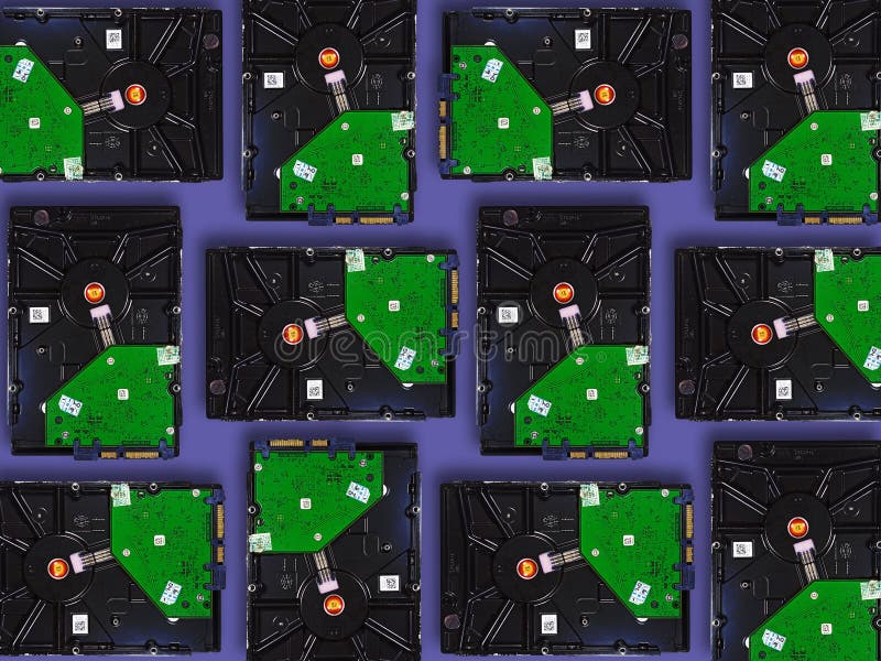 Internal Storage Room of the Data Center Stock Image - Image of data ...