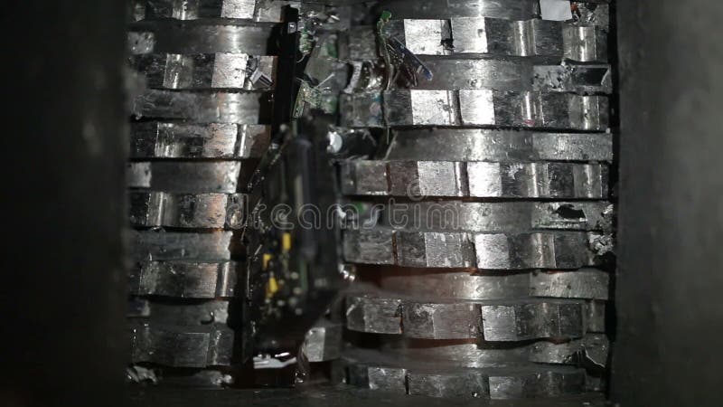 Hard drives shredder stock video. Video of people, smashing - 36079840