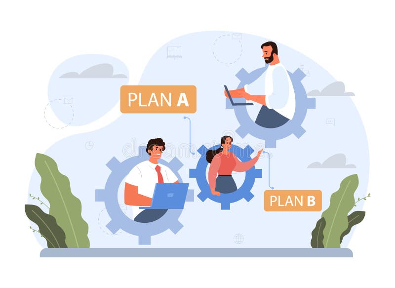 Hard or Easy Path Choice Concept. Difficult Decision-making, Stock ...