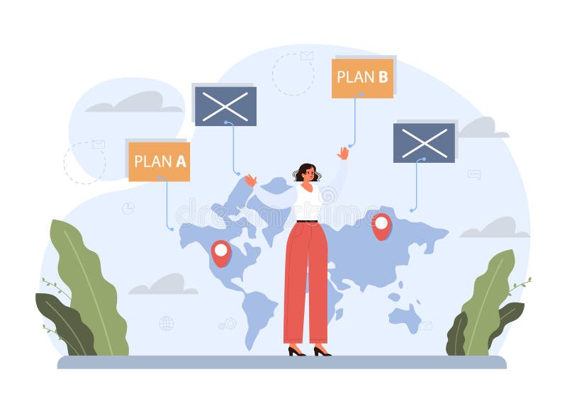 Hard or Easy Path Choice Concept. Difficult Decision-making, Stock ...