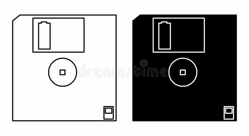 Disk Drawing Floppy Stock Illustrations – 491 Disk Drawing Floppy Stock ...
