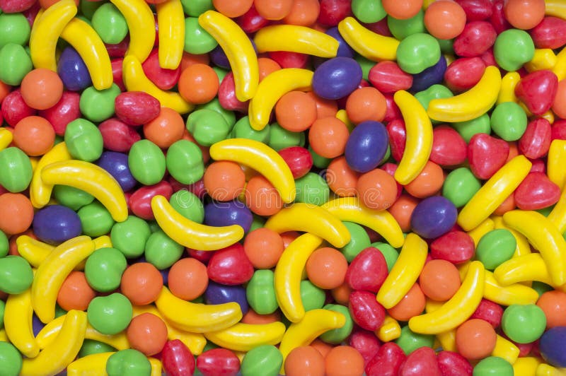 Hard fruit candy stock image. Image of heart, colors - 34892197