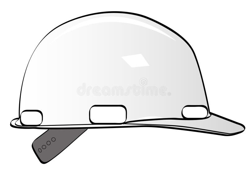 Hard hat stock vector. Illustration of graphic, human - 4805217