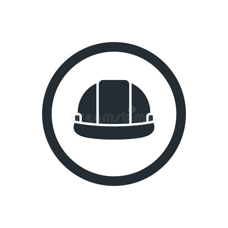 Hard Hat Icon. Vector Illustration Decorative Design Stock Vector ...