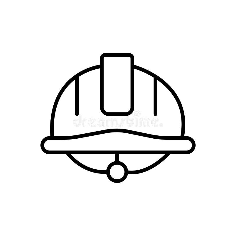 Hard Hat Icon Vector Illustration Photo Stock Illustration ...