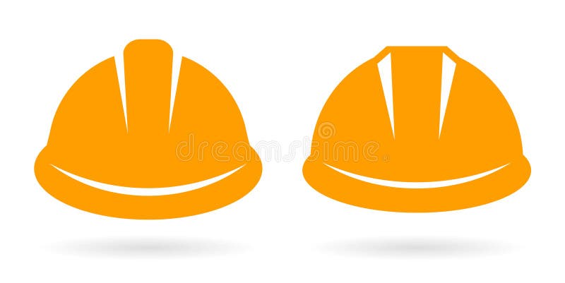 Hard hat vector icon stock vector. Illustration of construction - 309223654