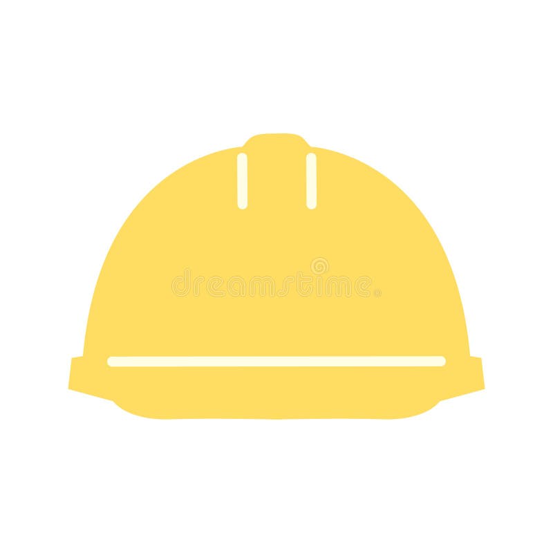 Hard Hat. Vector Illustration Decorative Design Stock Vector ...