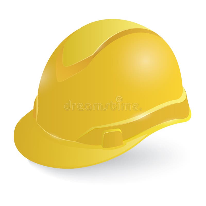 Hard Hat. Vector Illustration Decorative Design Stock Vector ...