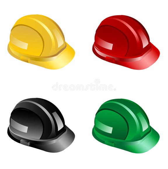 Construction Hard Hats Vector Stock Illustrations – 1,041 Construction ...