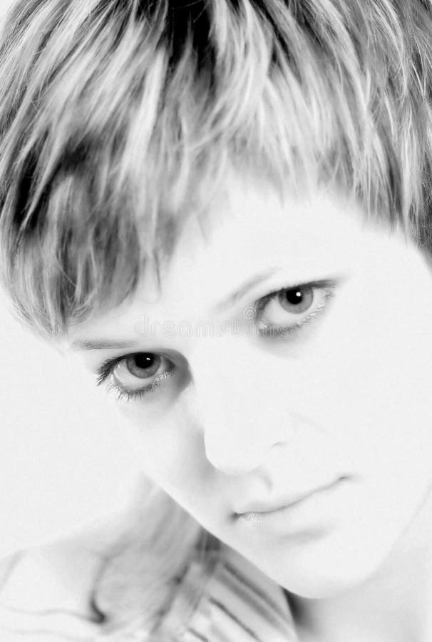 Hard look stock image. Image of girls, background, manager - 2007247