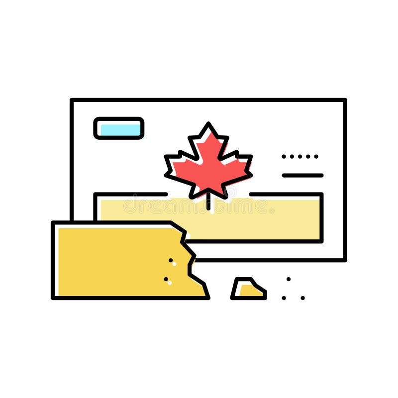 Hard Maple Sugar Color Icon Vector Illustration Stock Vector ...